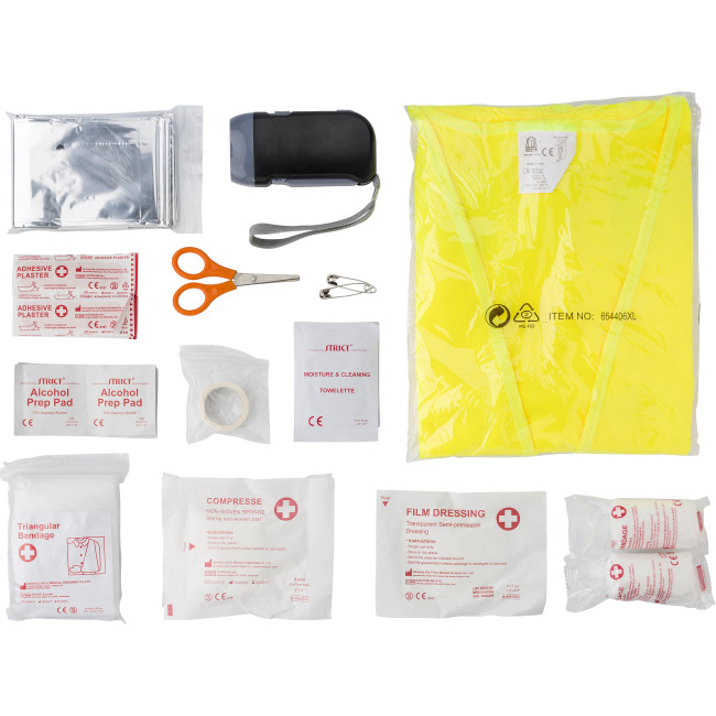 Kit primo soccorso auto Impression da 40 pezzi completo